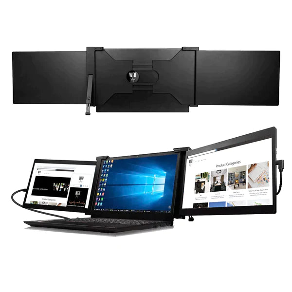 Enhance Your Workstation Anywhere with Portable Triple Laptop Screens ...