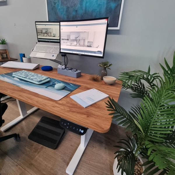 Electric Single-Motor Sit-Stand Desk 1500 x 750 mm | WFH SHOP ...